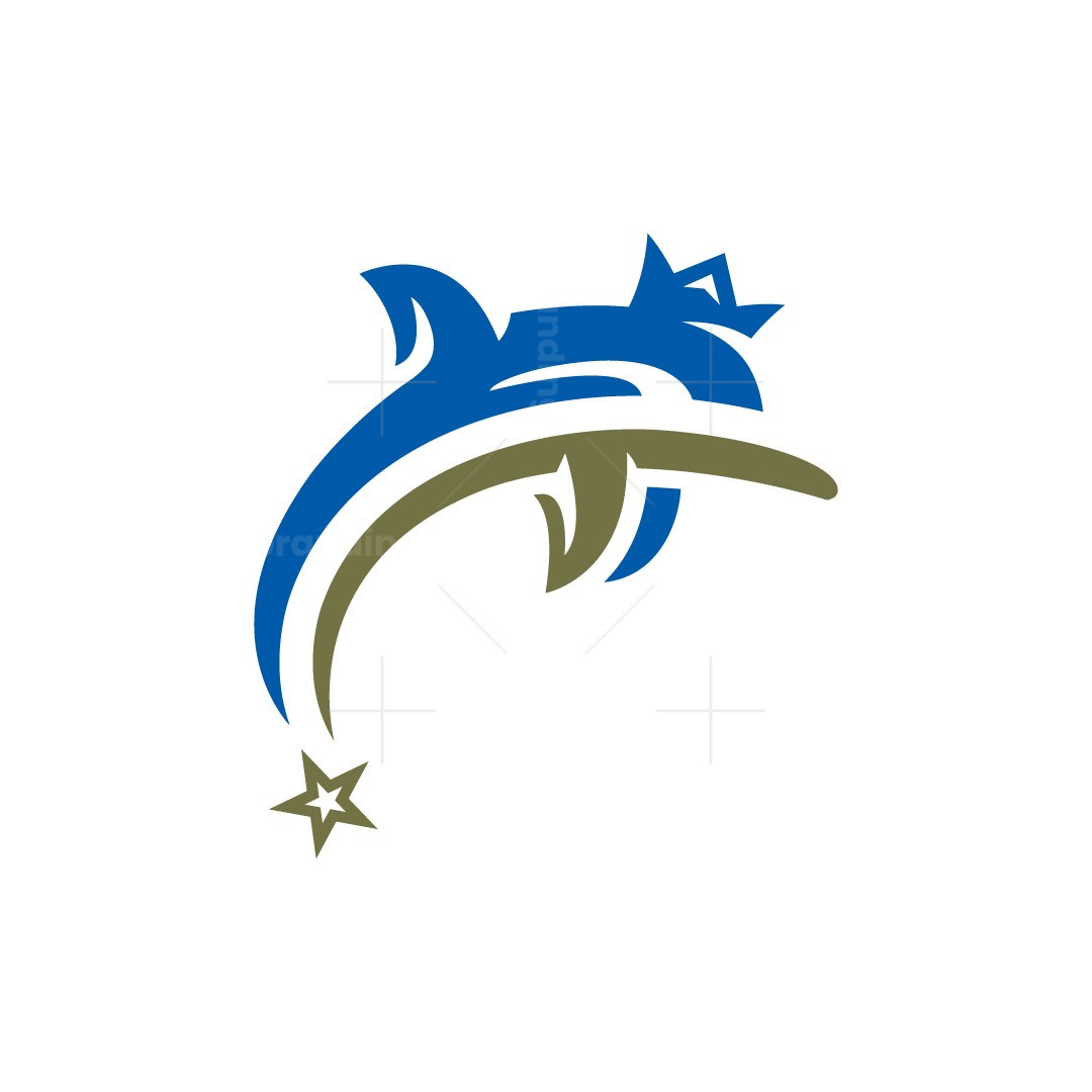 Crown Dolphin Logo Royal Dolphin Logo | Scalebranding