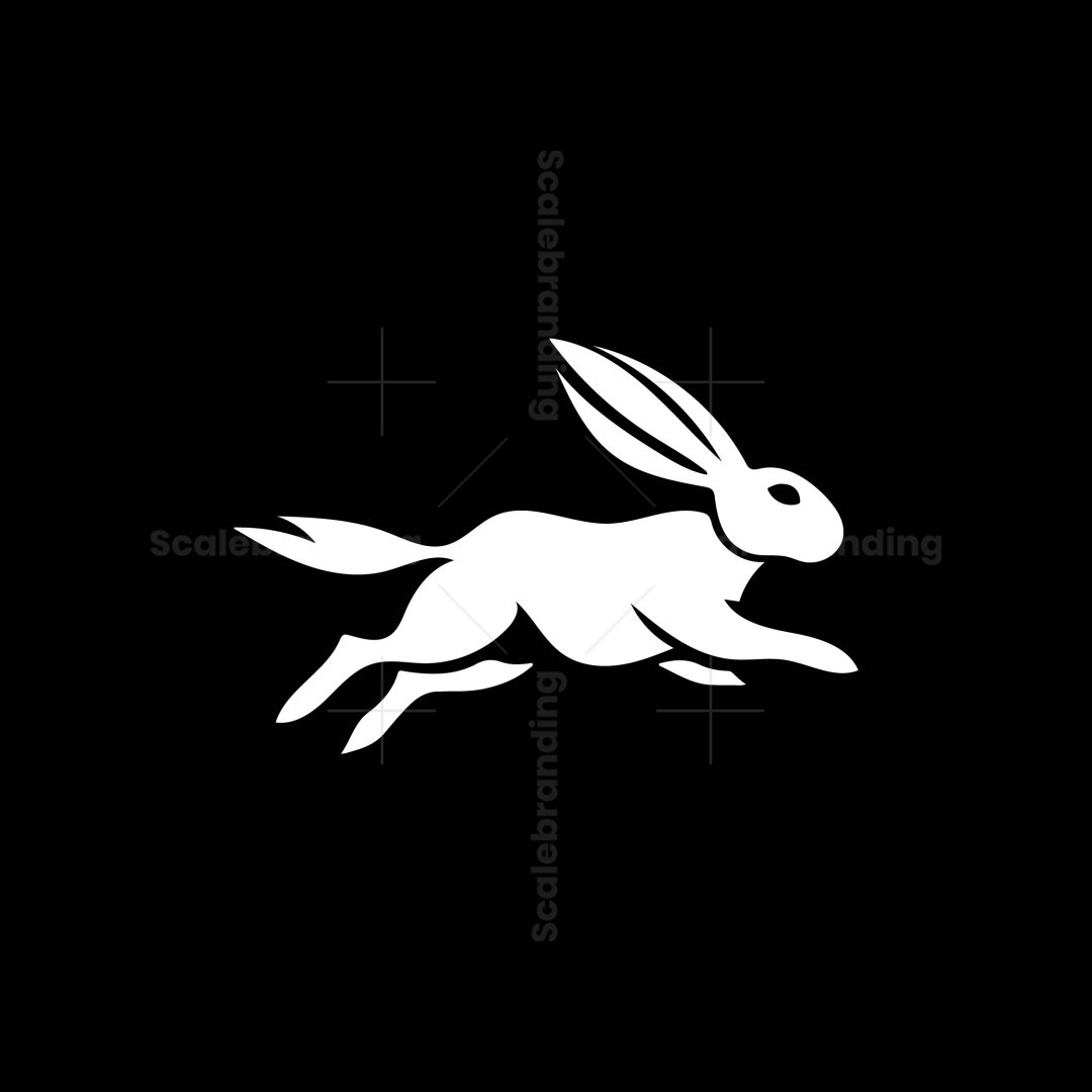 Jumping Rabbit Logo | Scalebranding