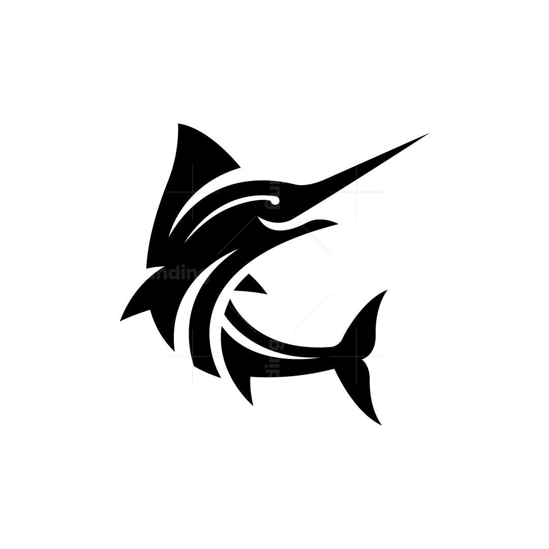Marlin Swordfish Logo | Scalebranding