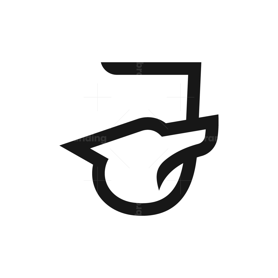 Letter J Wolf Logo | Scalebranding