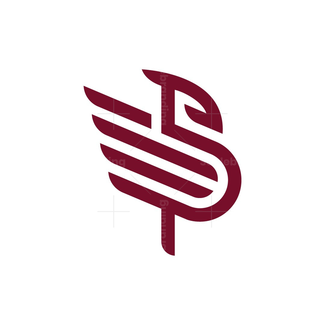 Letter P Griffin Logo | Scalebranding