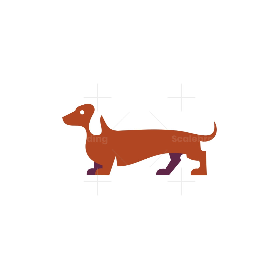 Dachshund Dog Logo | Scalebranding