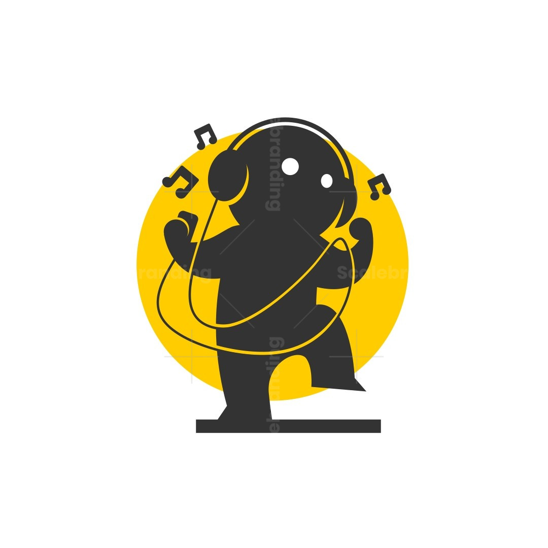 Music Dance Logo Dance Music Logo Illustrations & Vectors