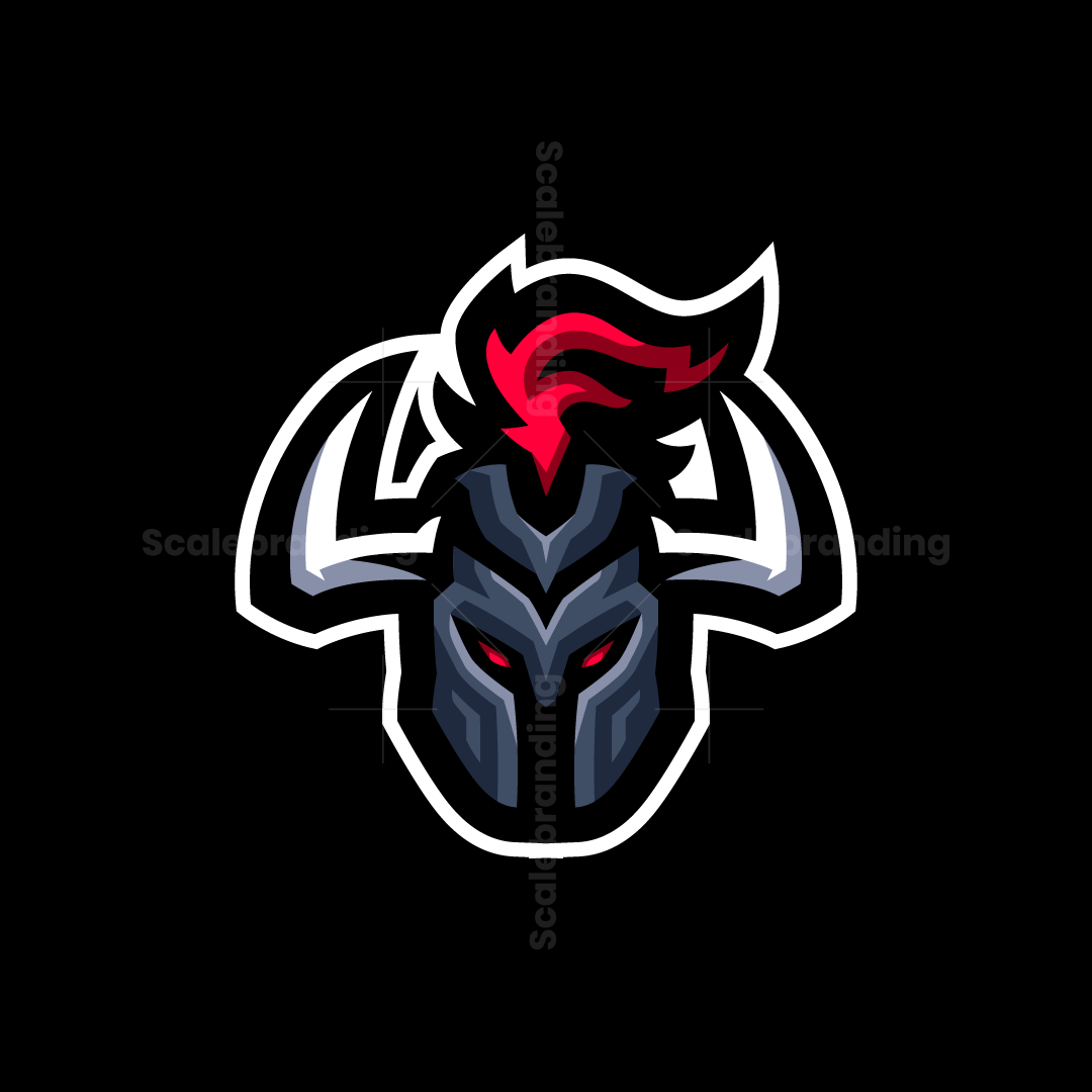Shadow Knight Mascot Logo The Dual Blade Guardian | Scalebranding