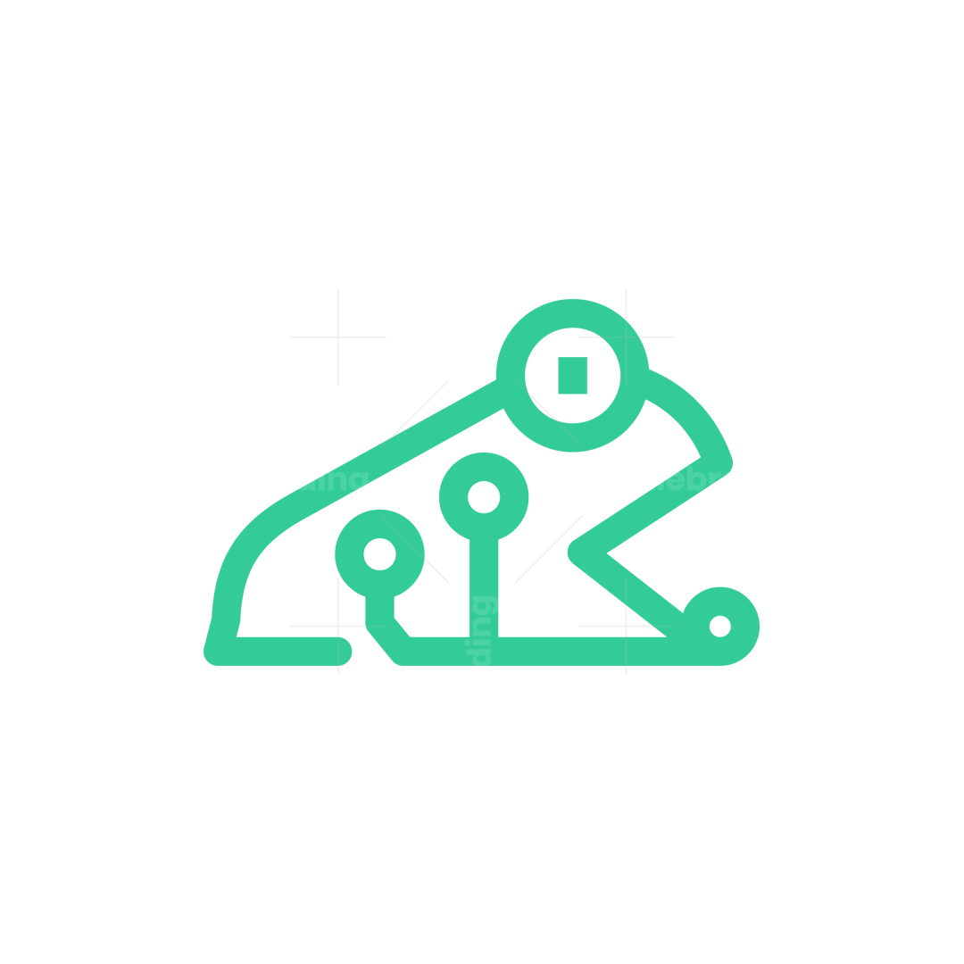 Data Frog Modern Line logo | Scalebranding