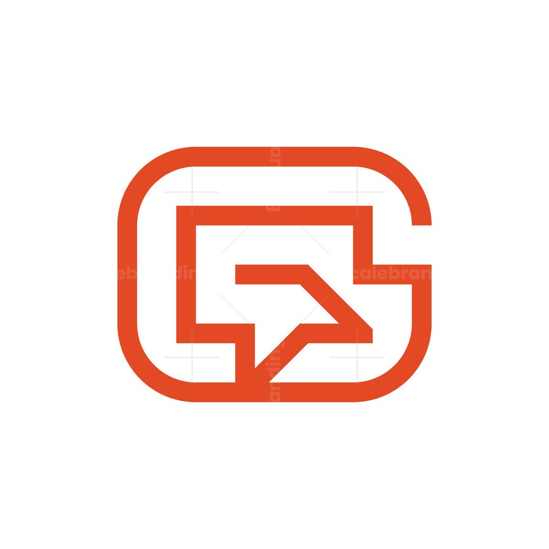 Minimal G Chat Logo | Scalebranding
