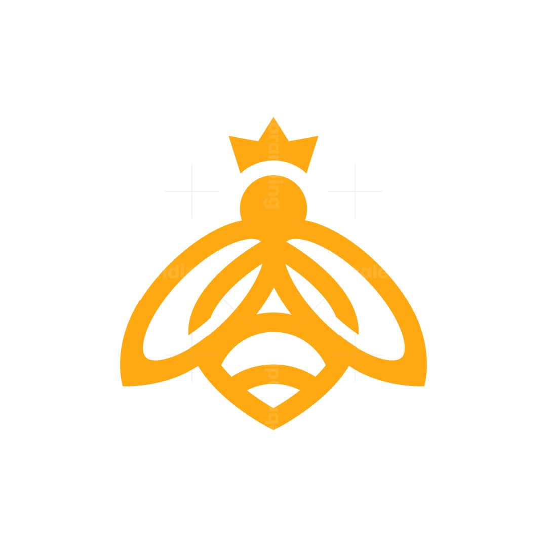 Royal Queen Bee Elegant logo | Scalebranding