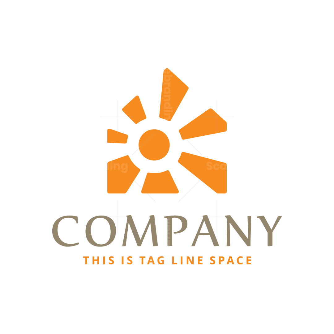 Sun Shining Logo Shine Logo Graphics, Designs & Templates