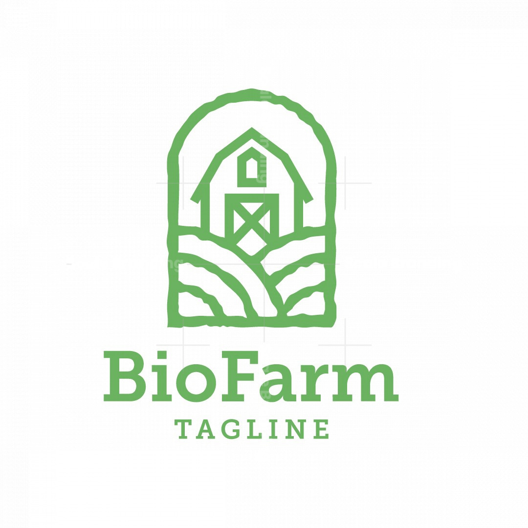 Bio Farm Organic Gourmet Food Logo | Scalebranding