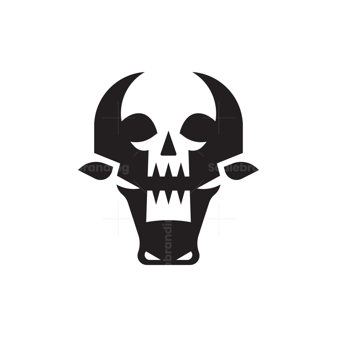 The Death Bull Skull Logo | Scalebranding
