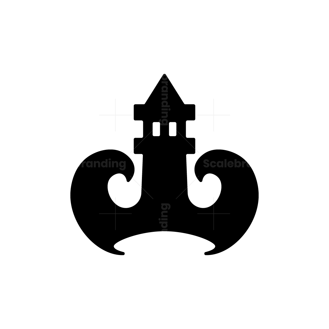 Royal Lighthouse Wave Crown Logo | Scalebranding