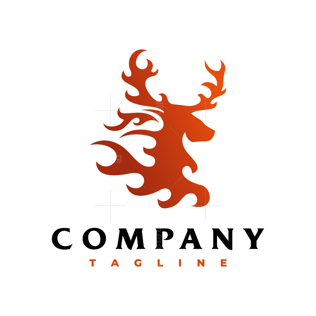 Deer Fire Logo | Scalebranding