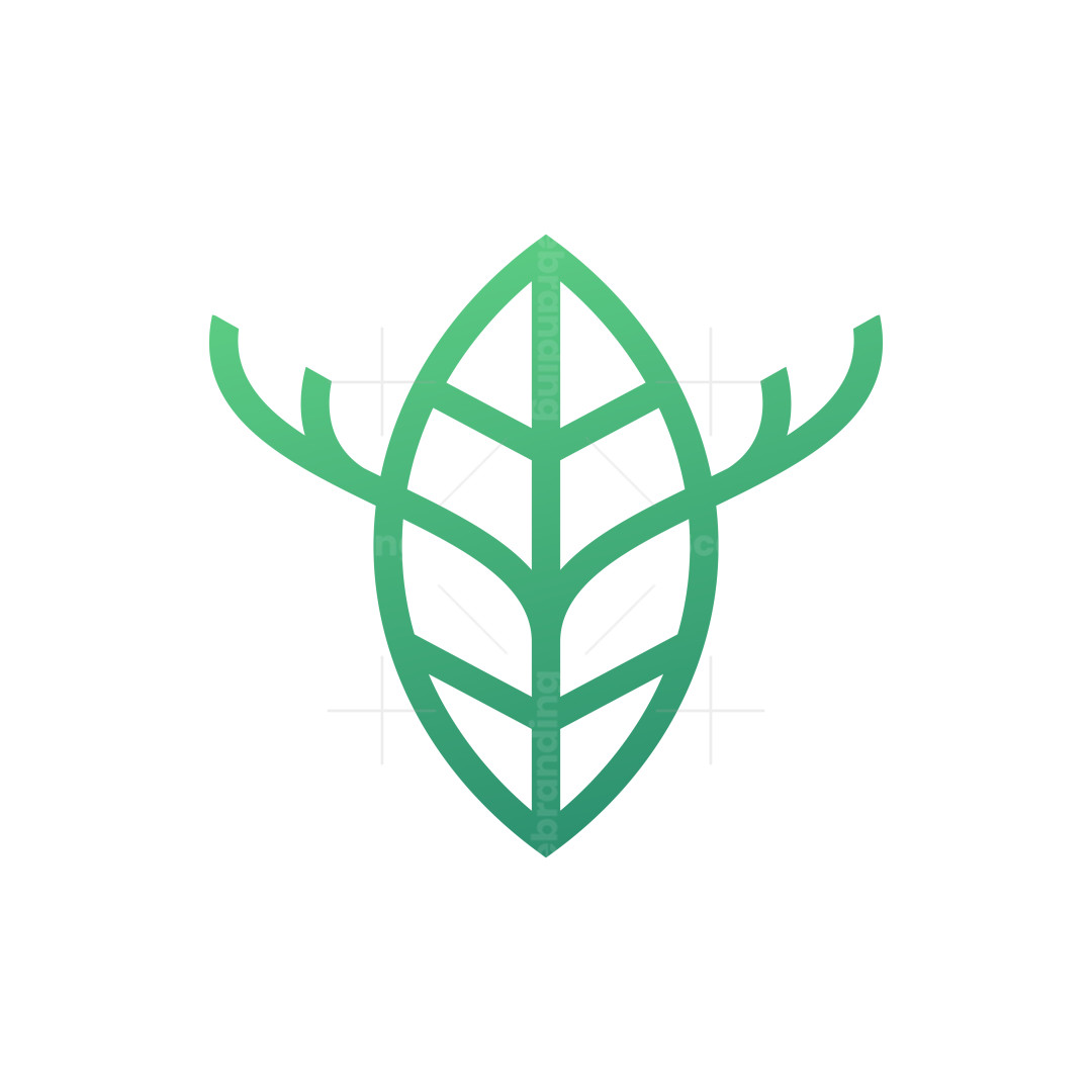 Deer Leaf Logo | Scalebranding