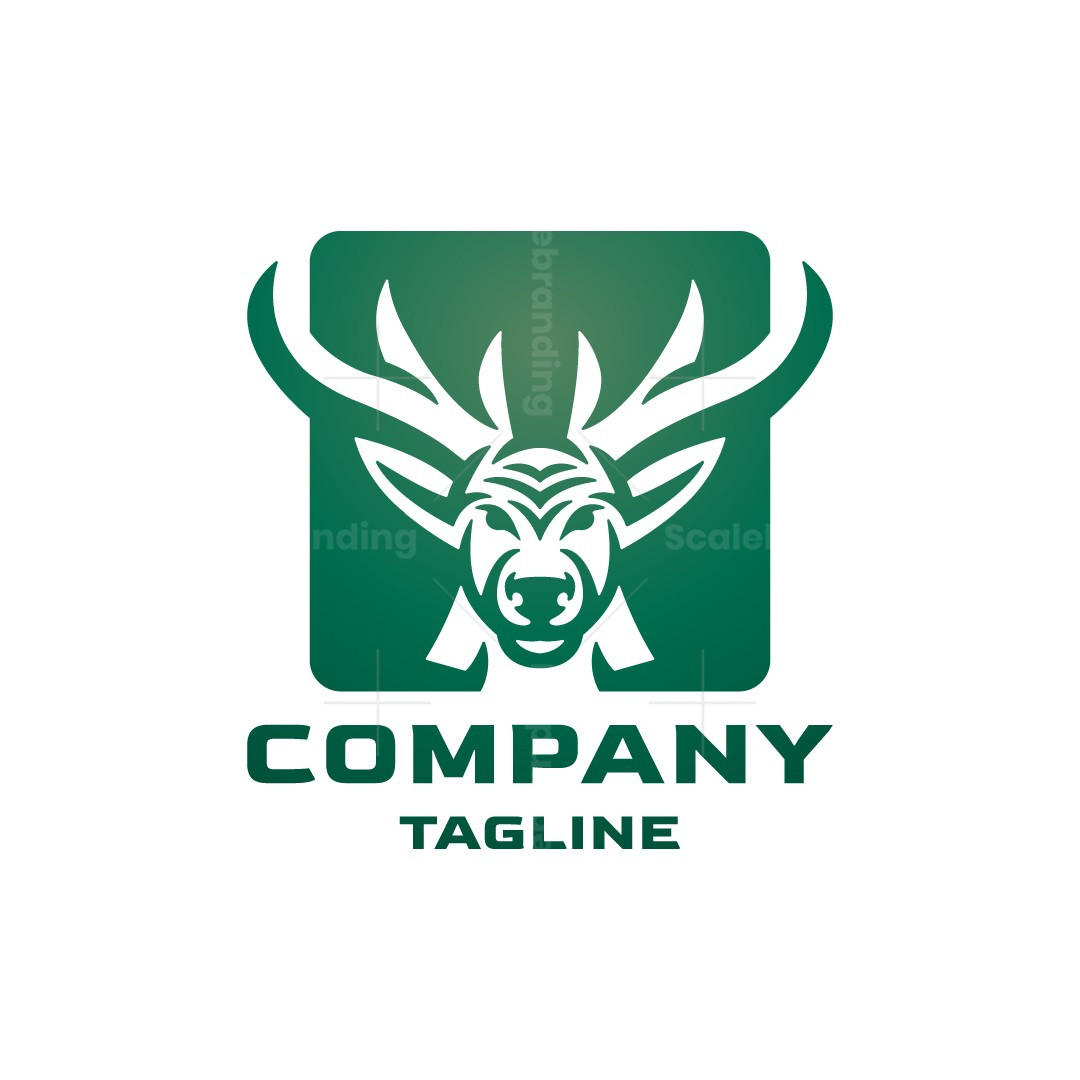 Green Square Logo Company