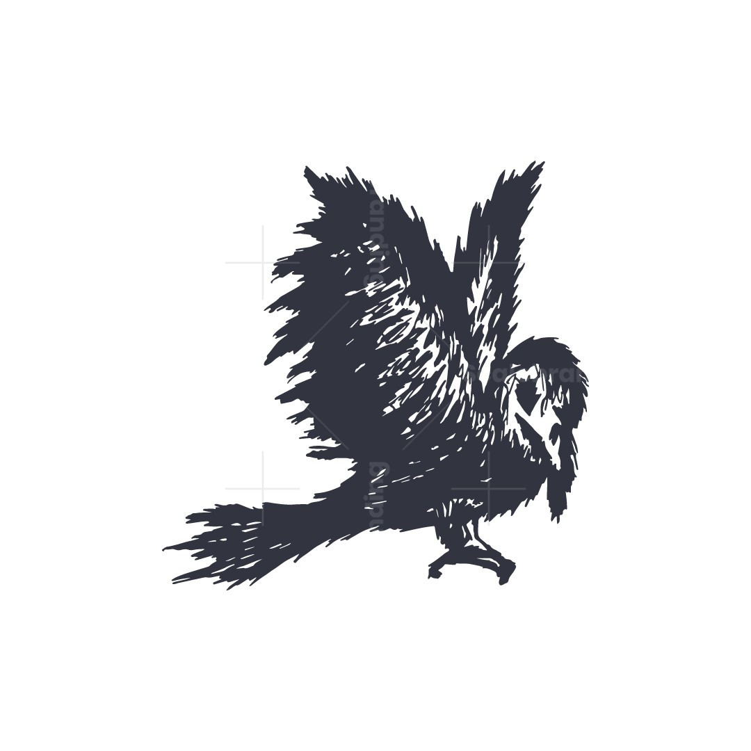 Demonic Raven Logo | Scalebranding