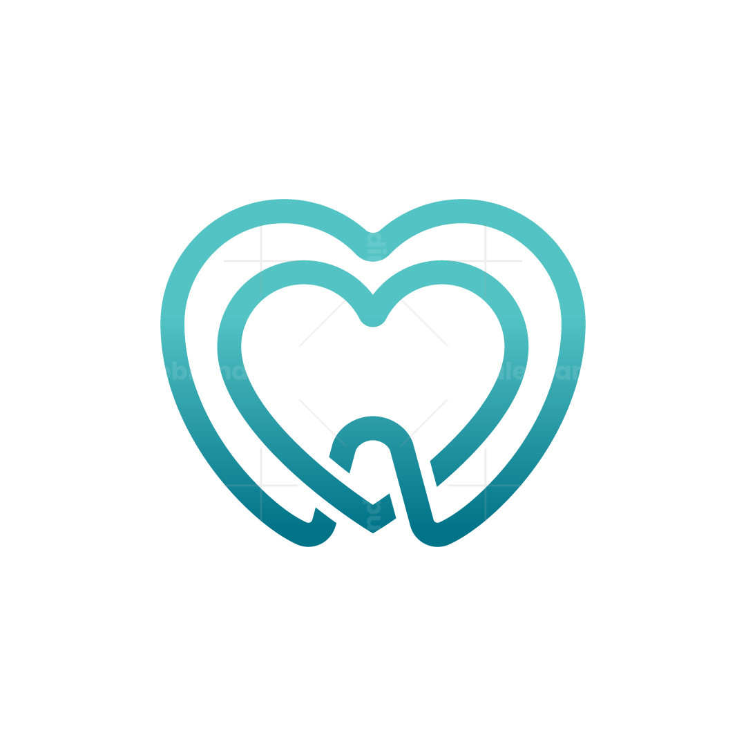 Dental Heart Logo | Scalebranding