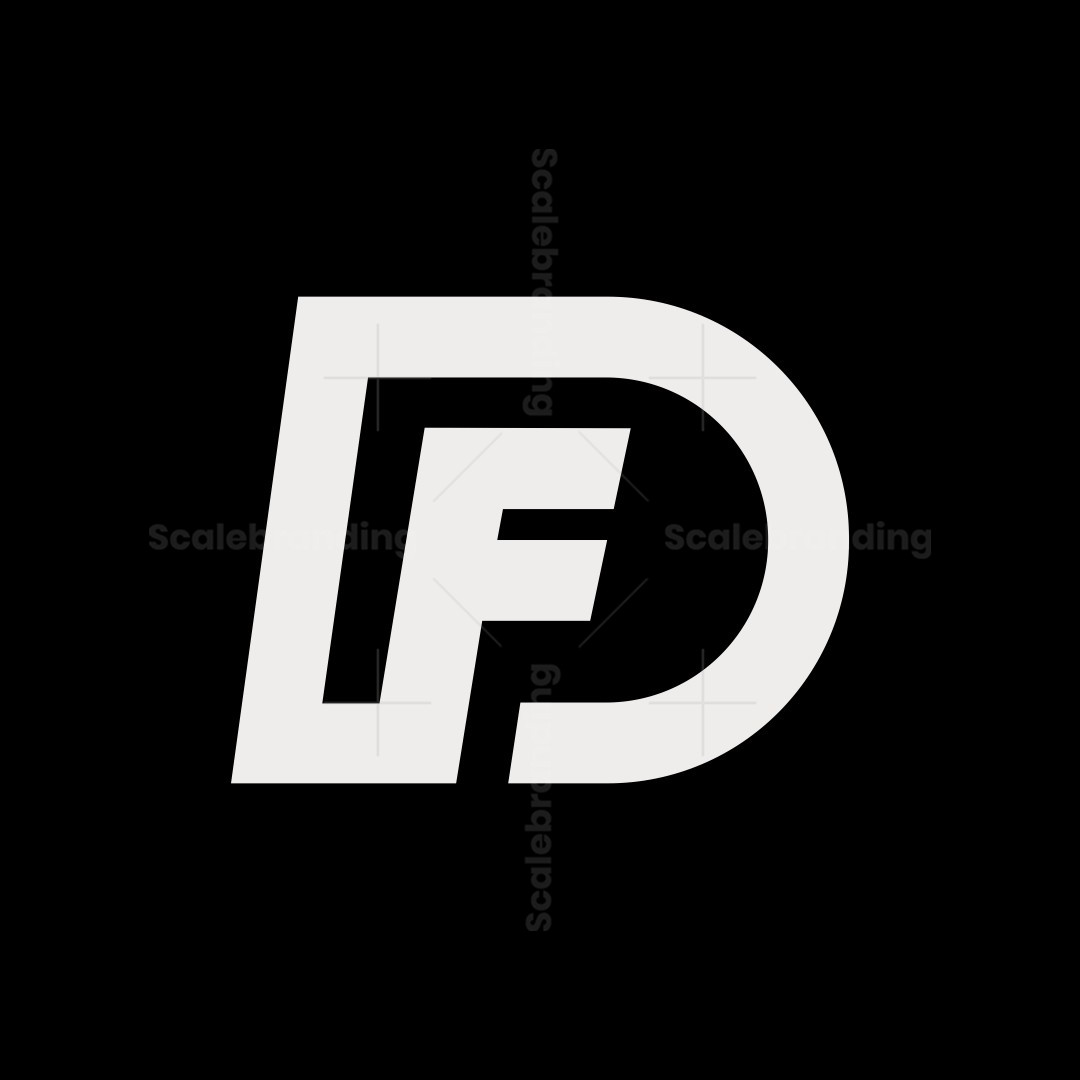 DF or FD letter Logo | Scalebranding