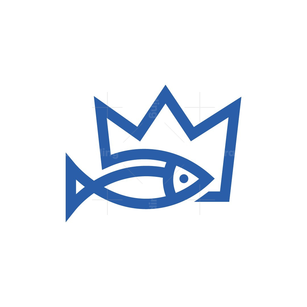 Fish Crown Logo | Scalebranding