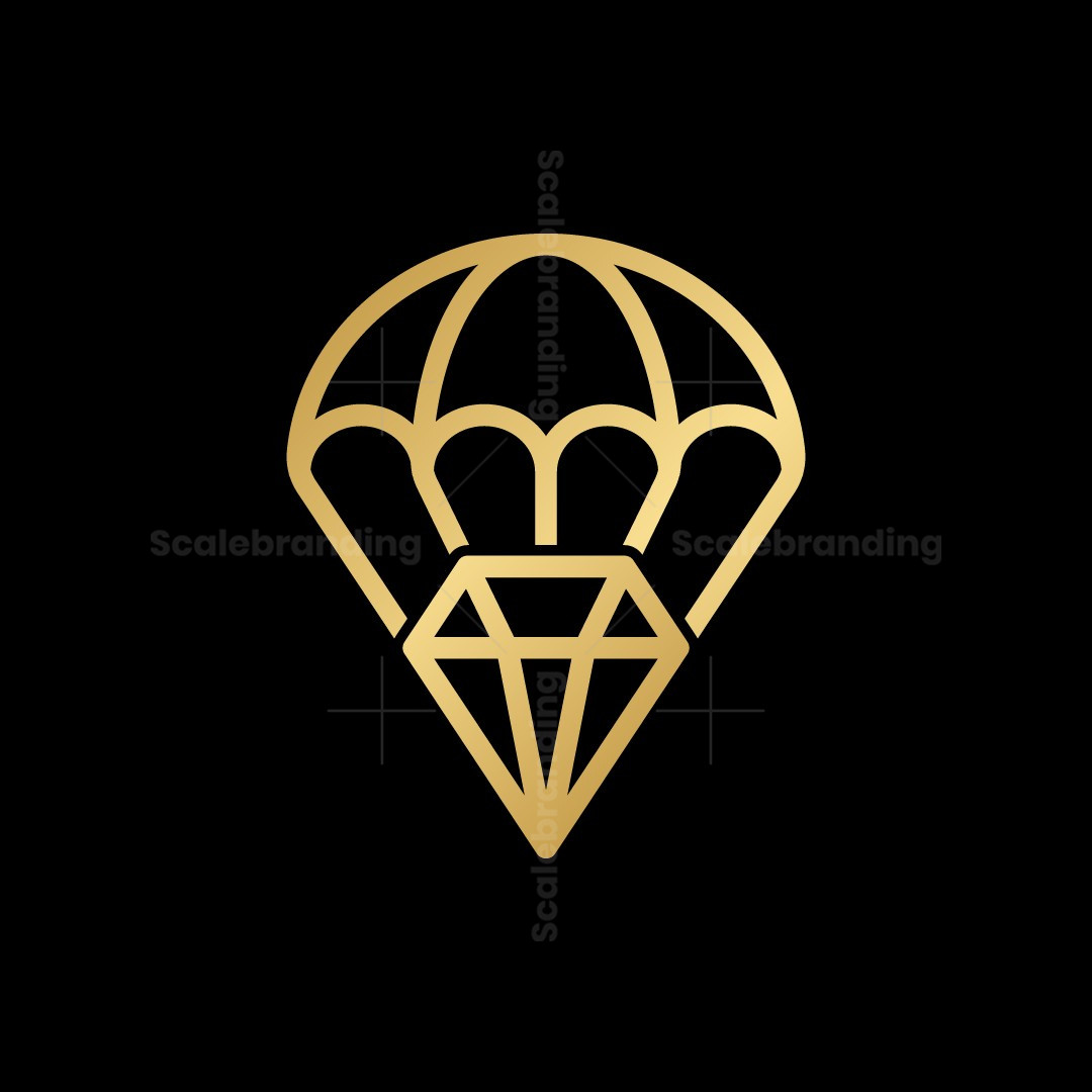 Diamond Airdrop Logo | Scalebranding