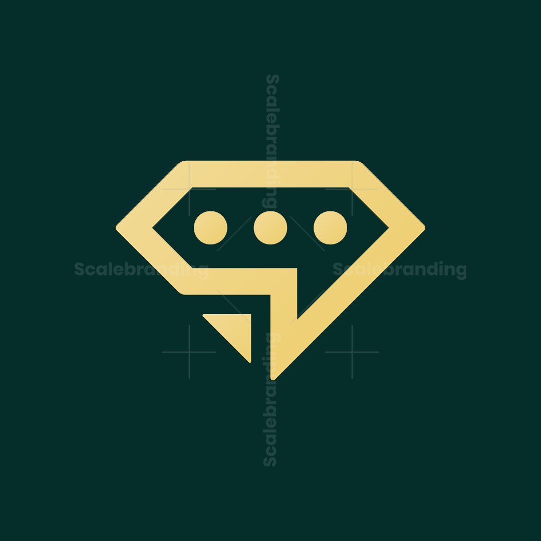 Diamond Chat Logo | Scalebranding