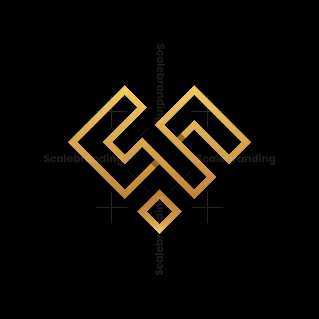 Diamond Letter SF Logo | Scalebranding