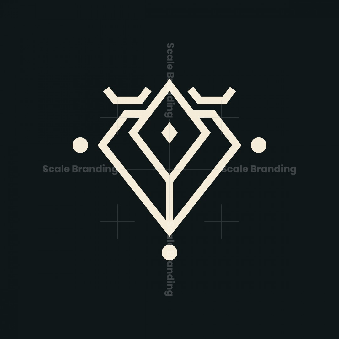Diamond owl logo | Scalebranding