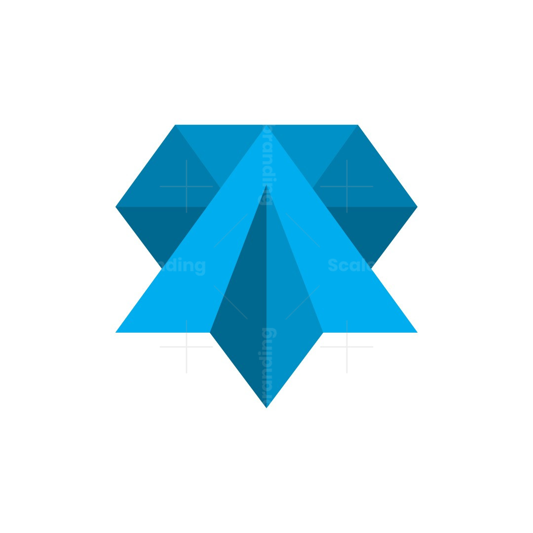 Diamond Plane Logo | Scalebranding