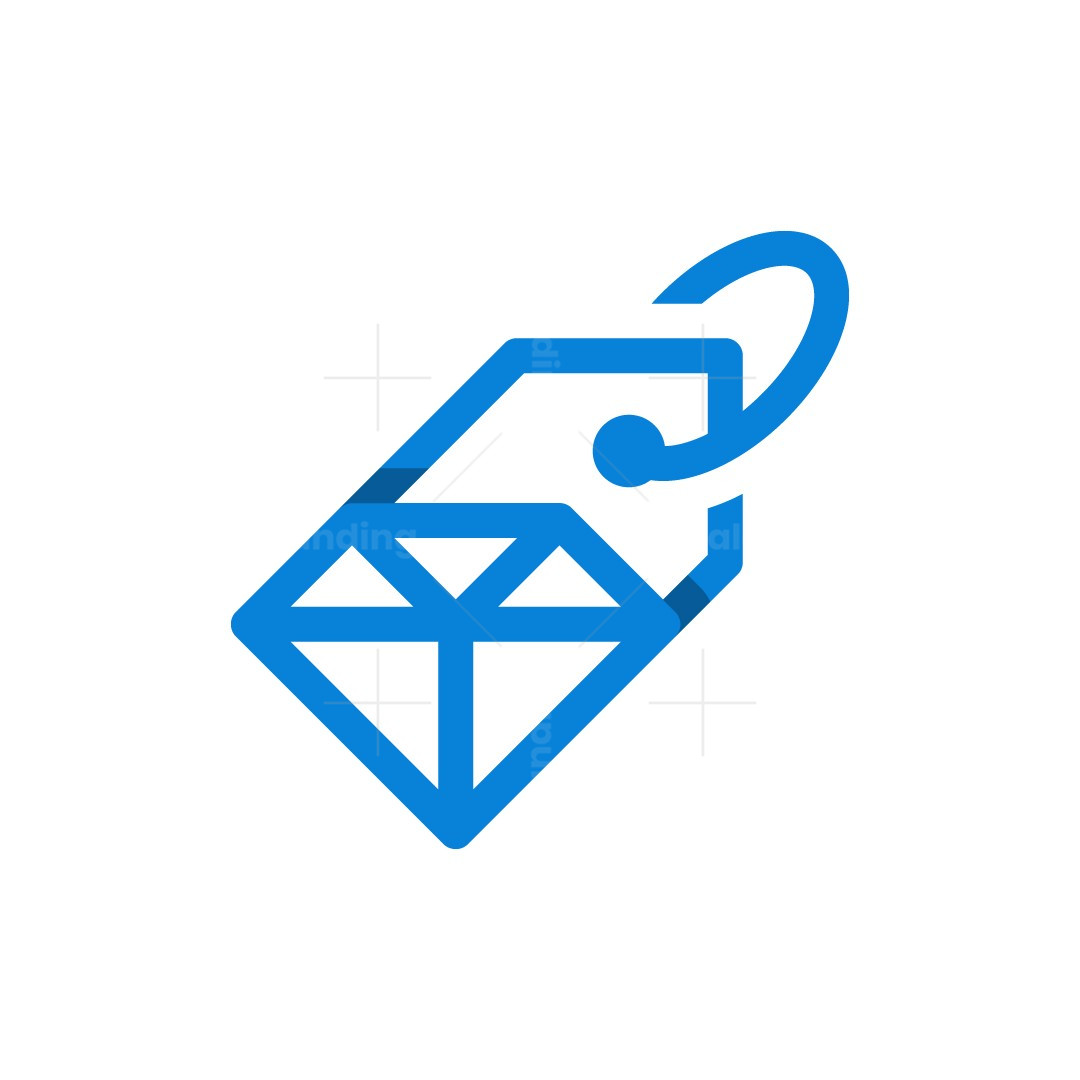 Diamond Price Tag Logo | Scalebranding