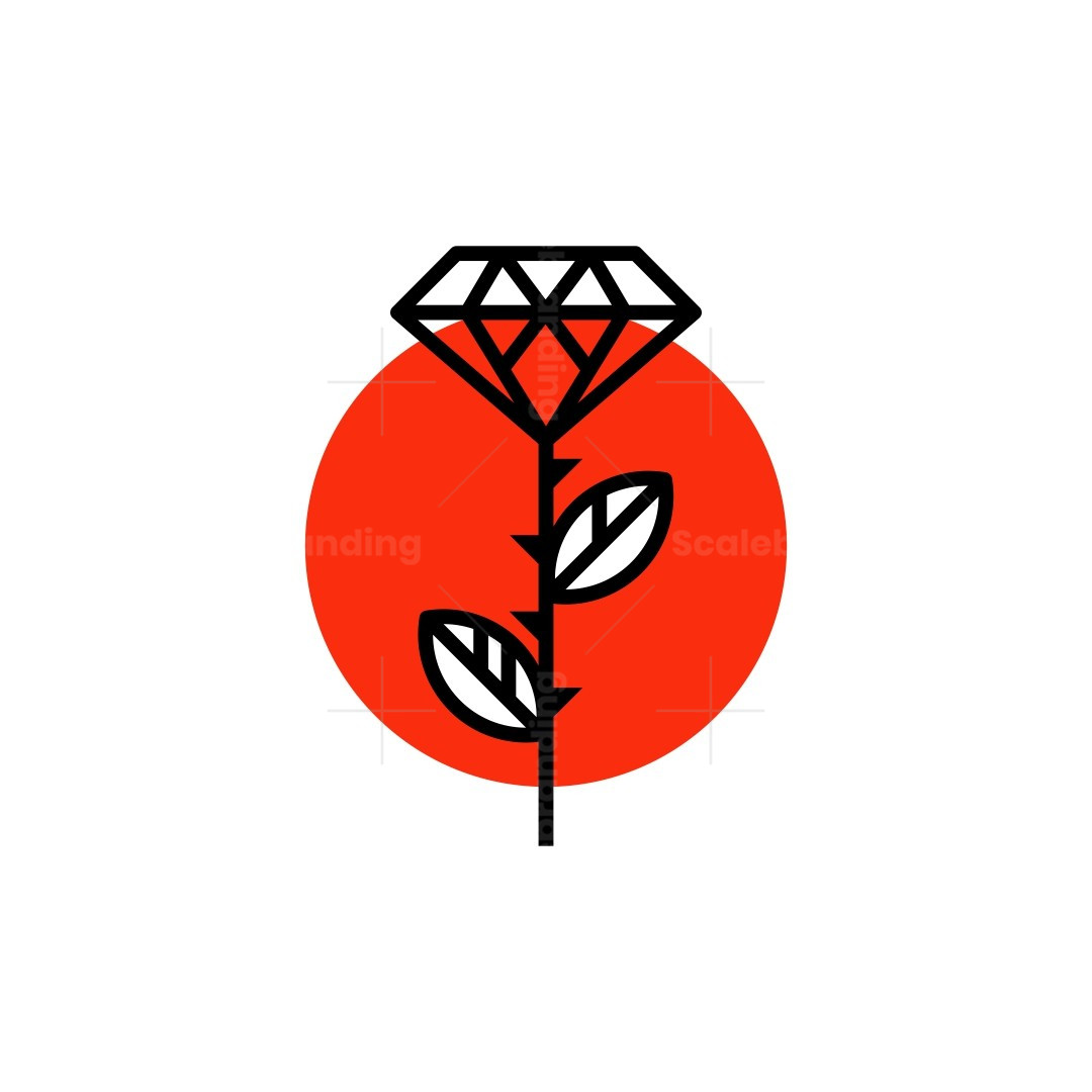 Diamond Rose Logo | Scalebranding