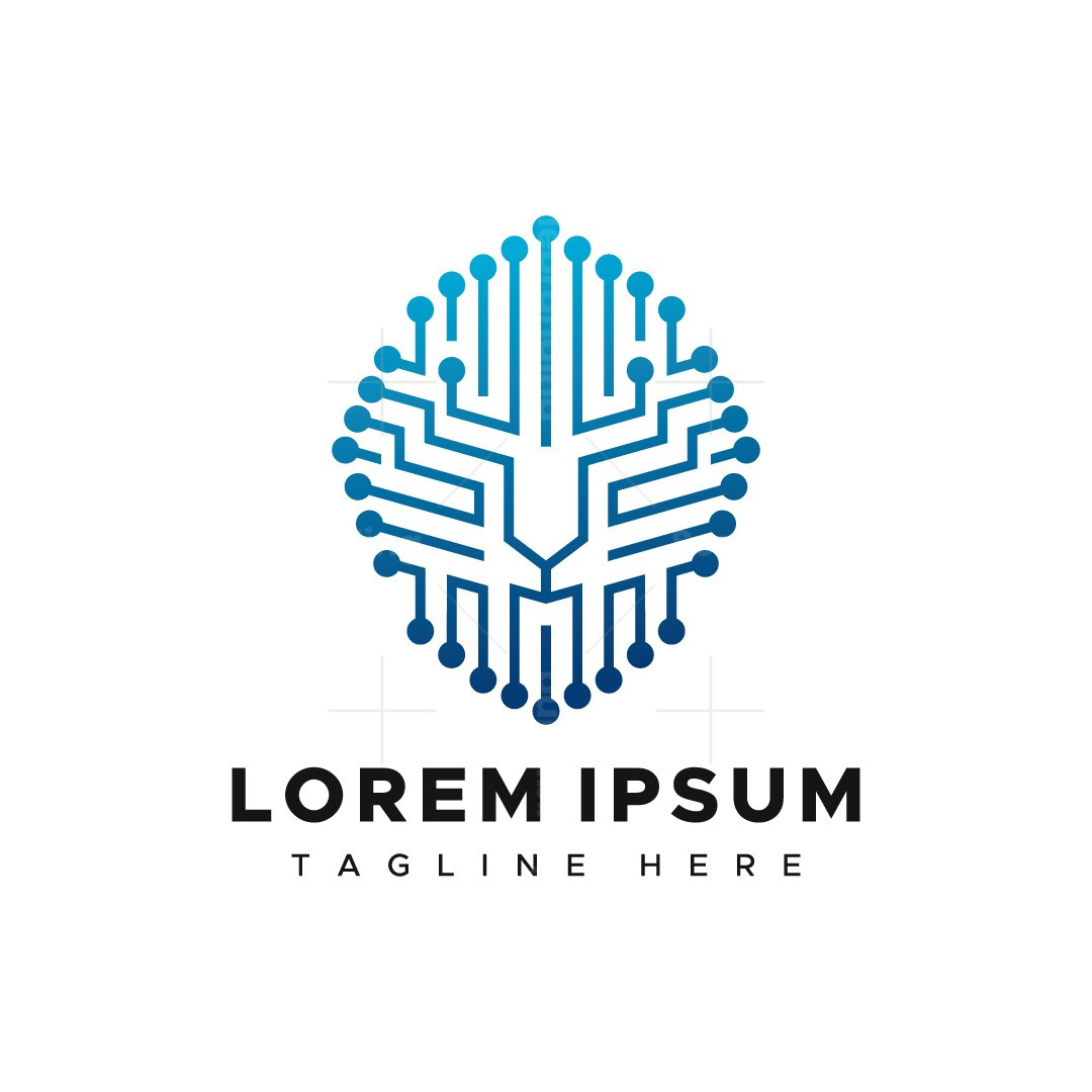 Digital Lion Head Logo | Scalebranding