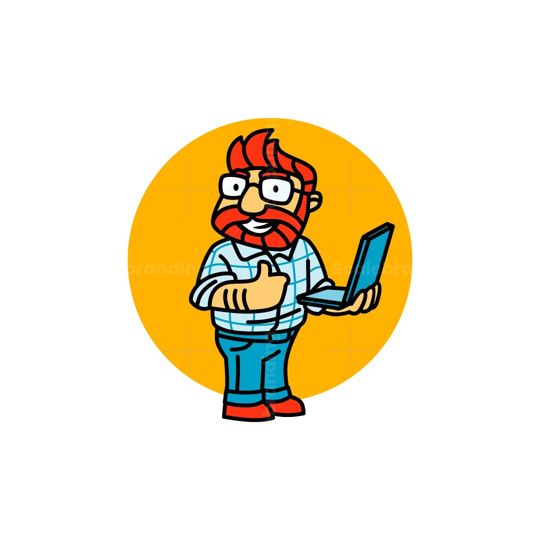 Digital Tech Guy Logo | Scalebranding