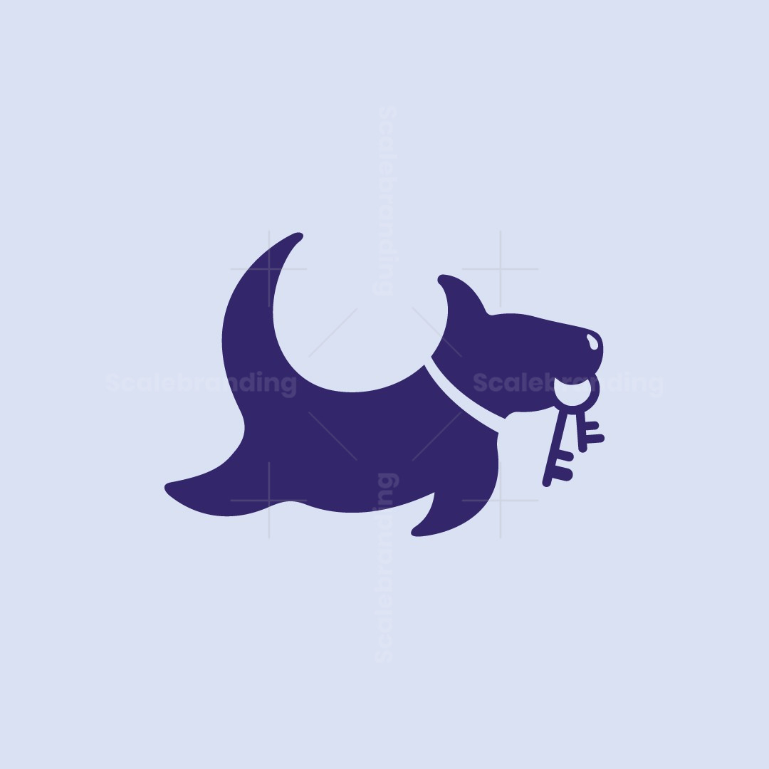 Dog and keys logo | Scalebranding