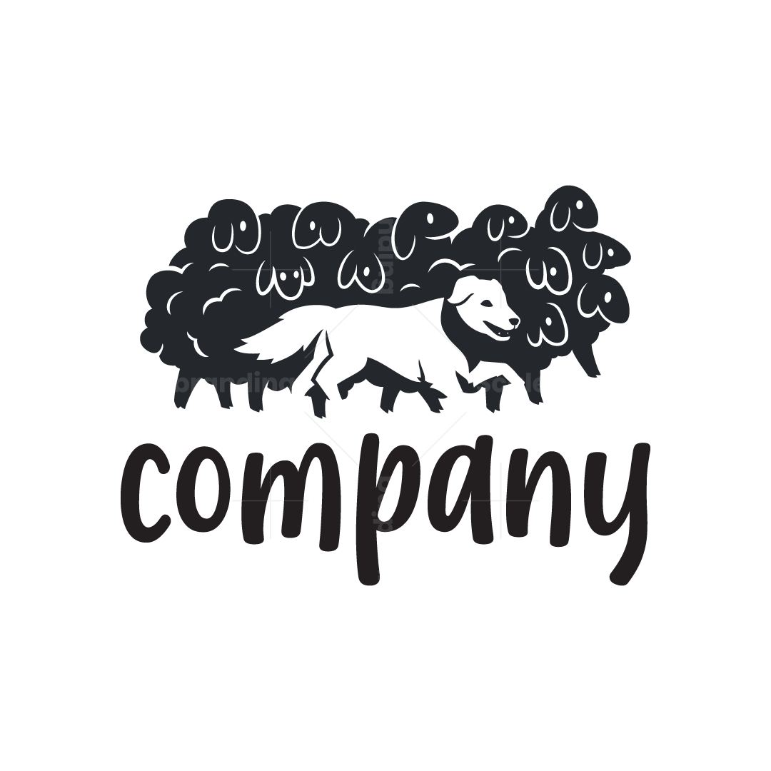 The Dog Herding Sheep Logo | Scalebranding