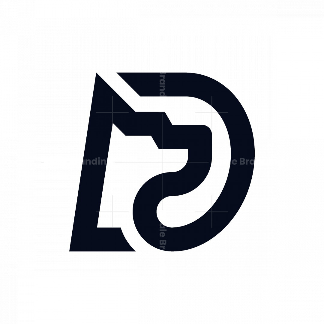 Dog letter D logo | Scalebranding