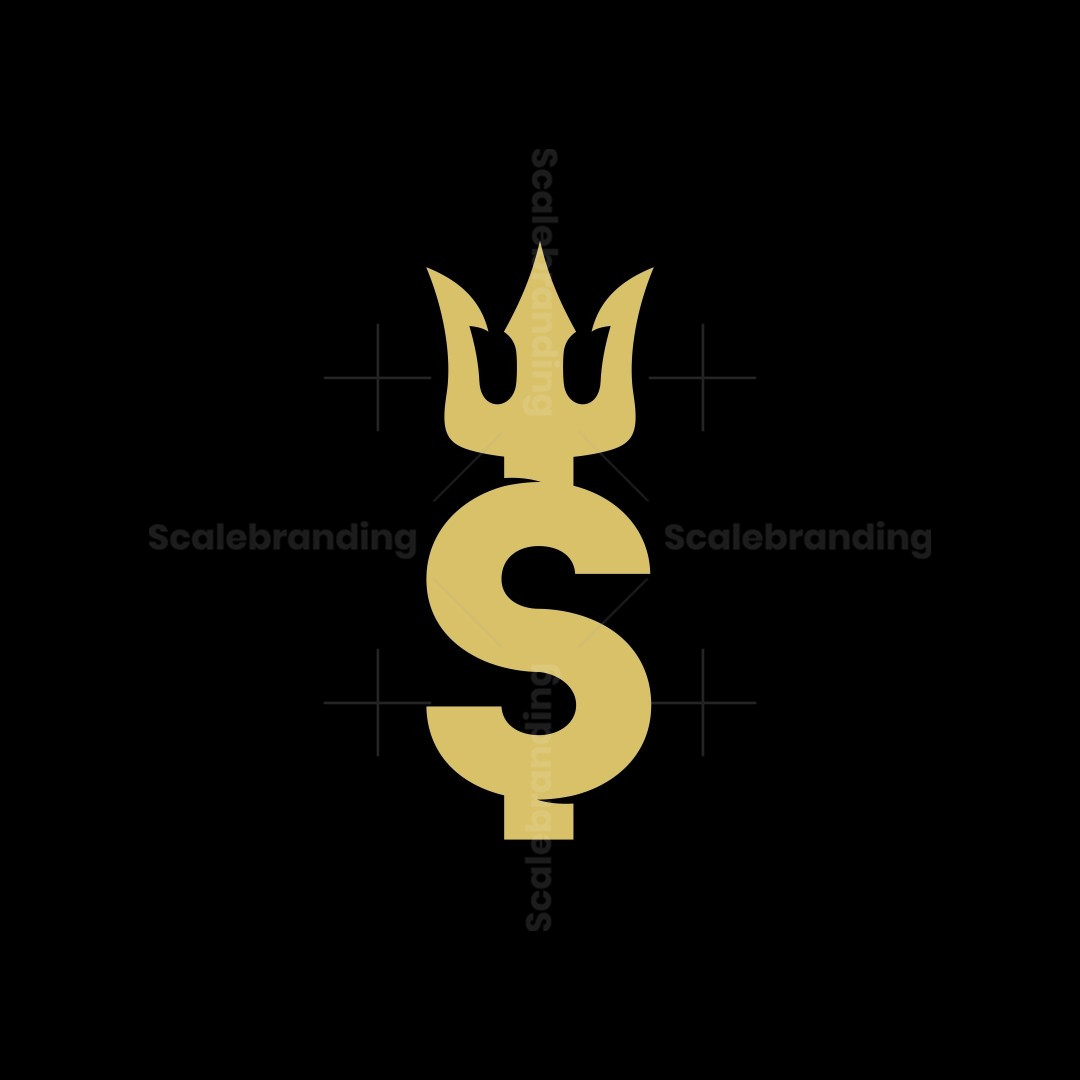 Dollar Trident Logo | Scalebranding