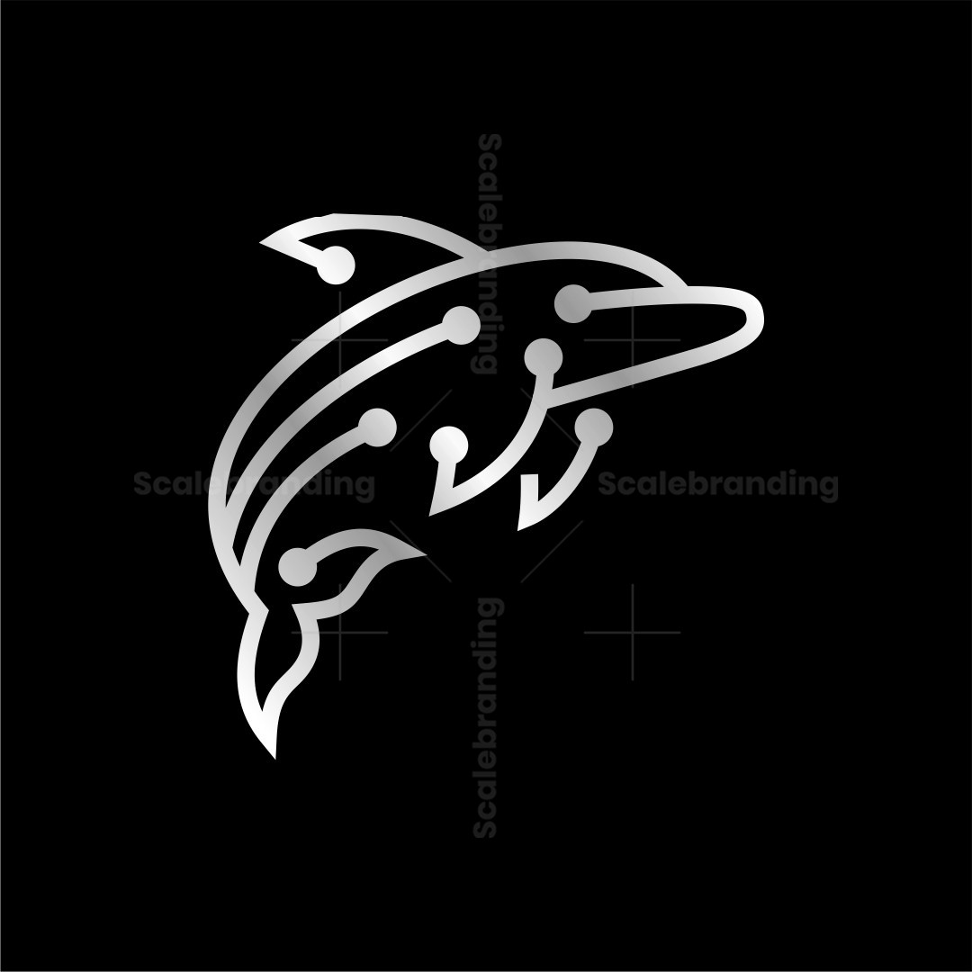 Dolphin Tech Logo | Scalebranding