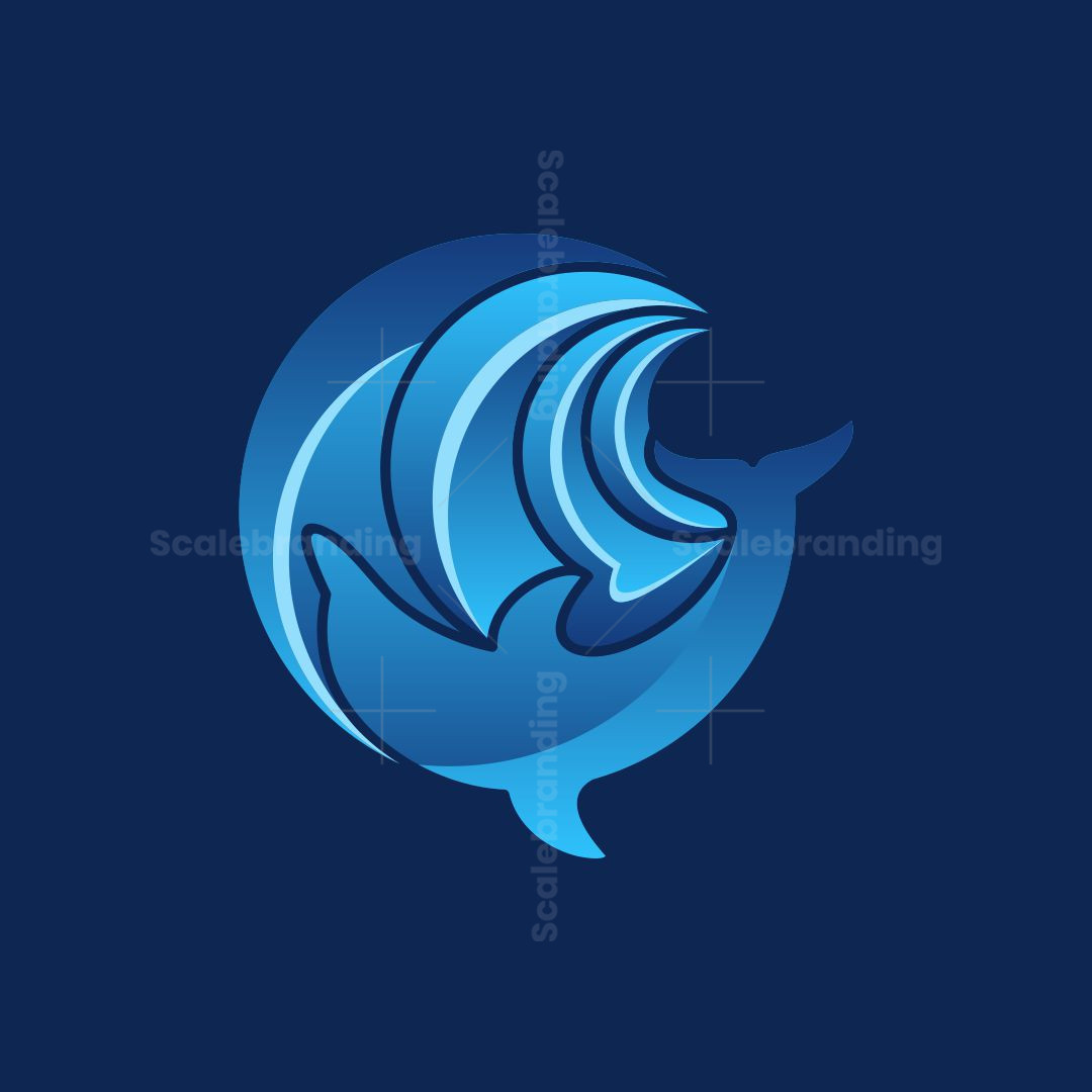 Dolphin Wave Logo | Scalebranding
