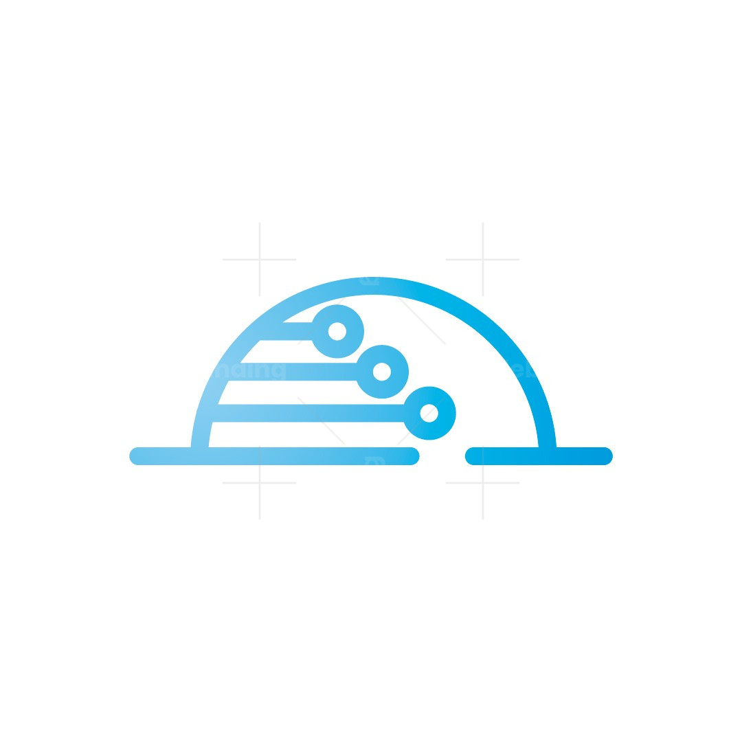 Dome Net Digital Technology Logo | Scalebranding