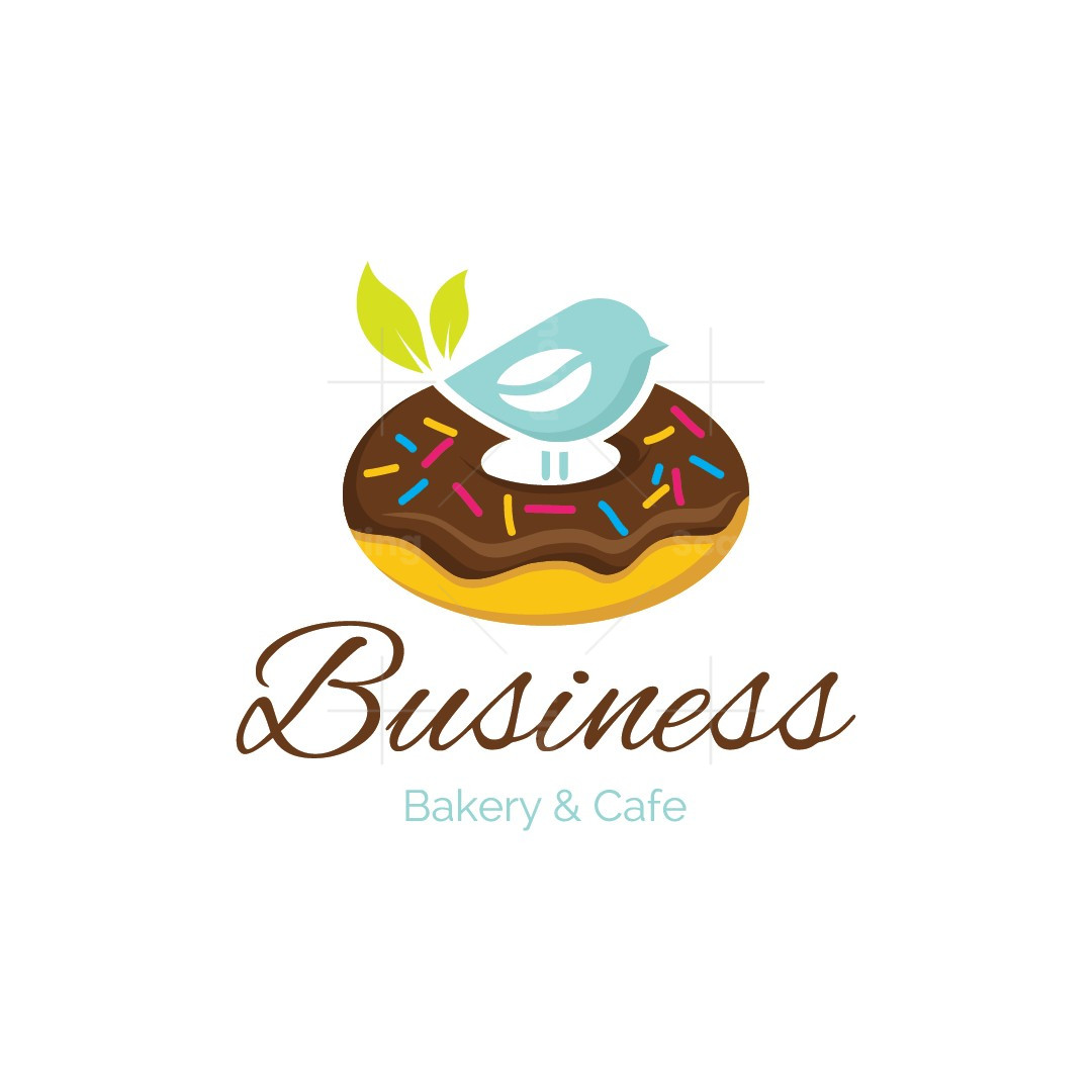 Cafe And Bakery Logo Custom Bakery Logo Design Handcrafted And