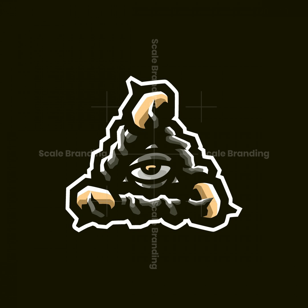 Dota Wards Eye of Providence Esports Mascot Logo Design | Scalebranding