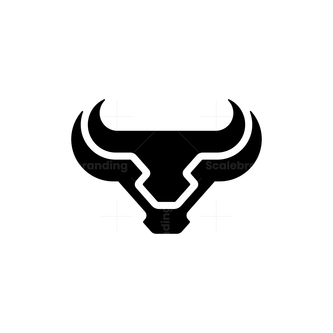 Elegant Double Bull Head Logo | Scalebranding