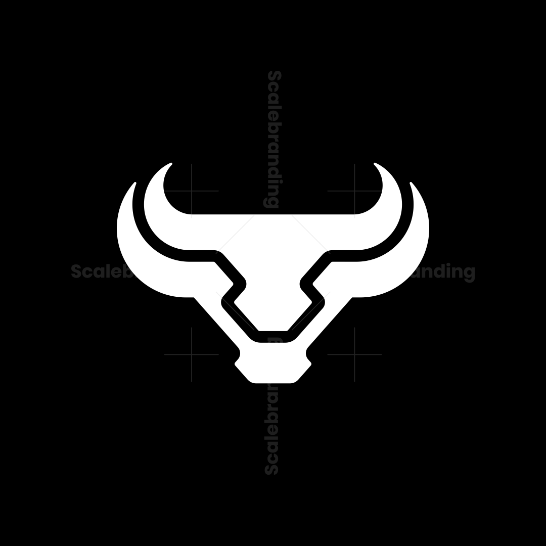 Elegant Double Bull Head Logo | Scalebranding