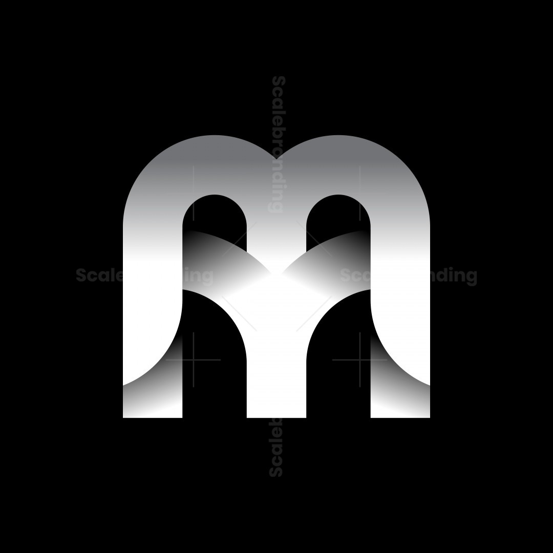 Double M MM Letter Logo | Scalebranding