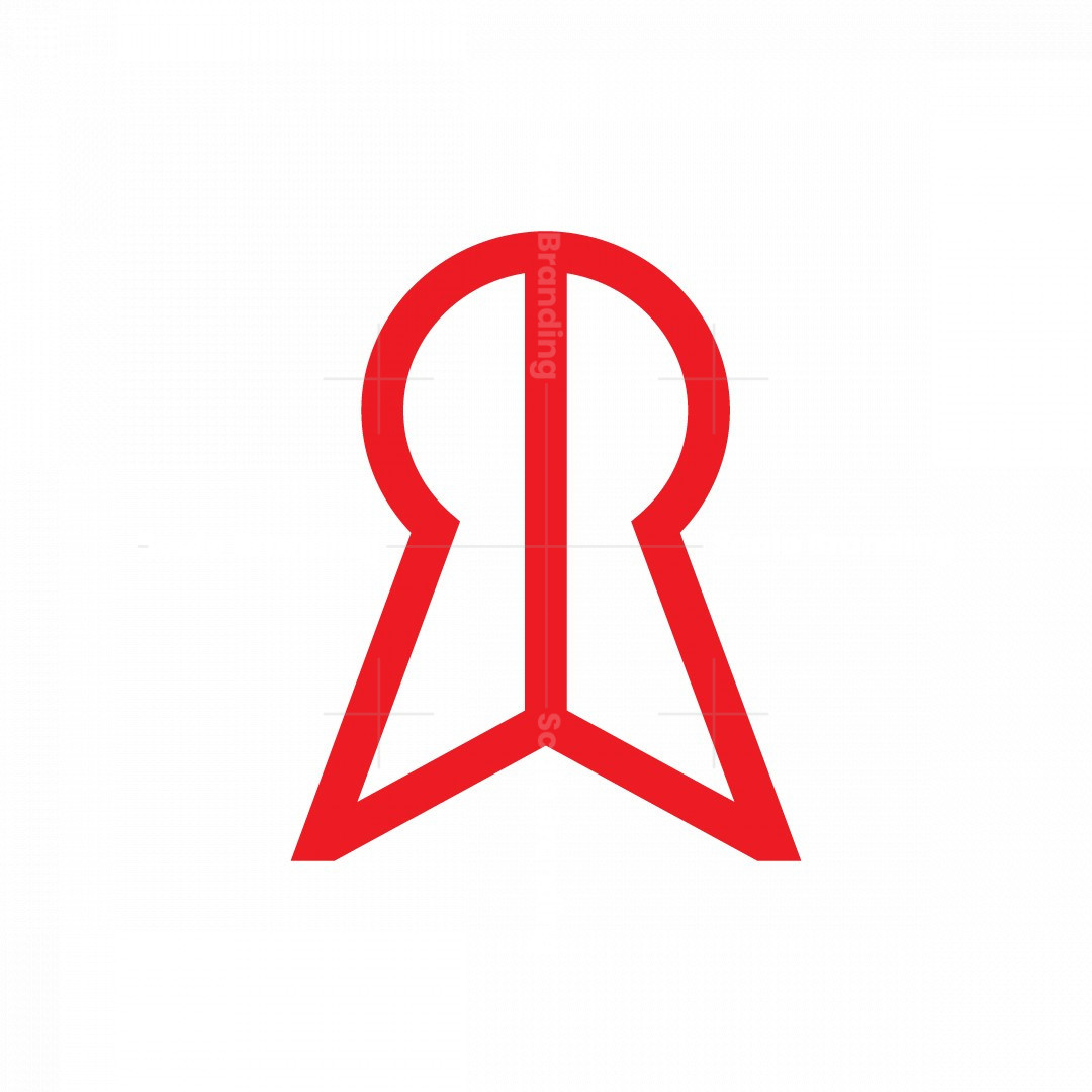 Double R and Keyhole Logo | Scalebranding
