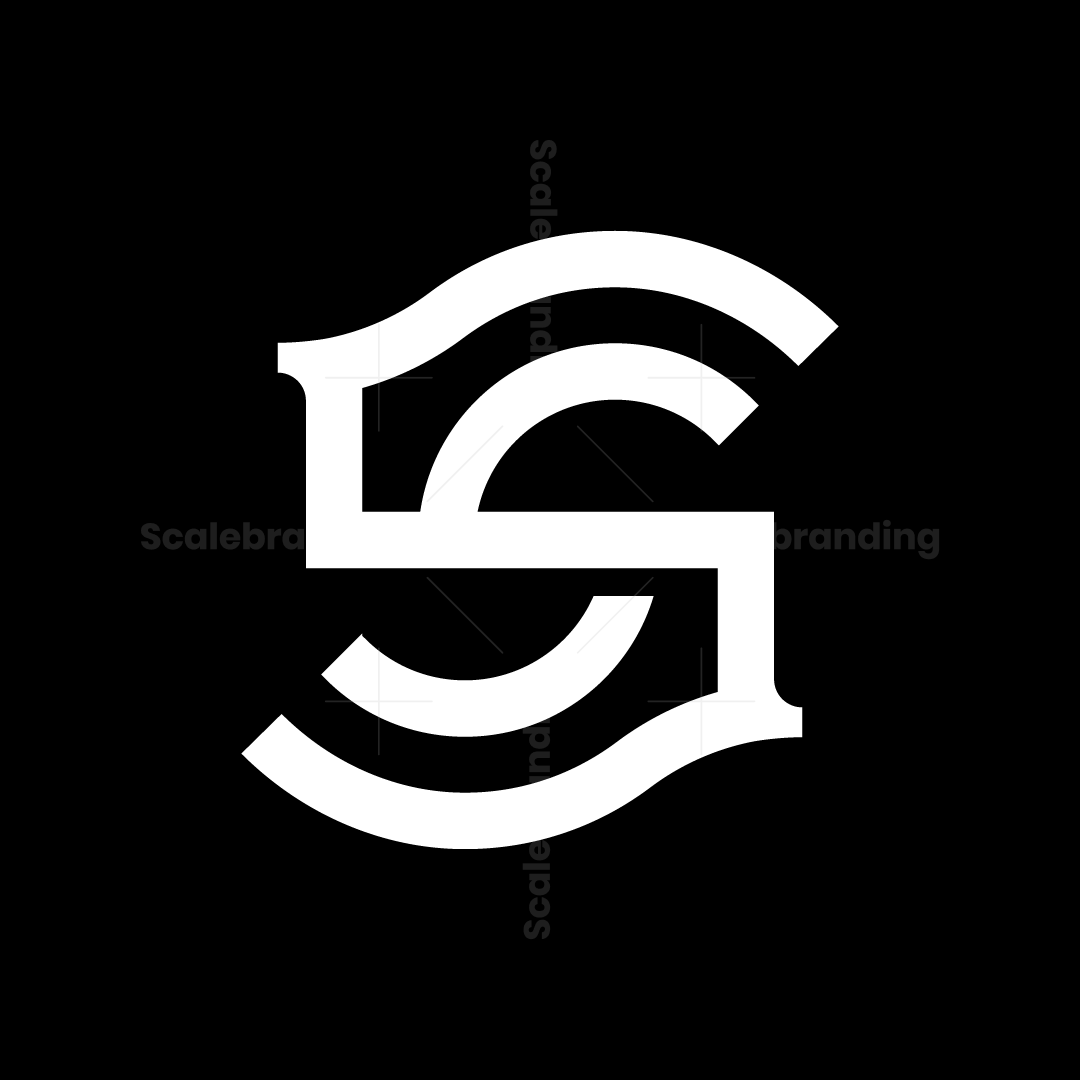 Golden SS Letter S Logo | Scalebranding