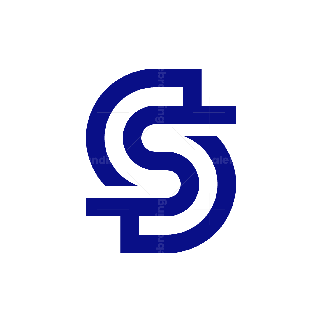 Letter S or SS Simple Logo | Scalebranding
