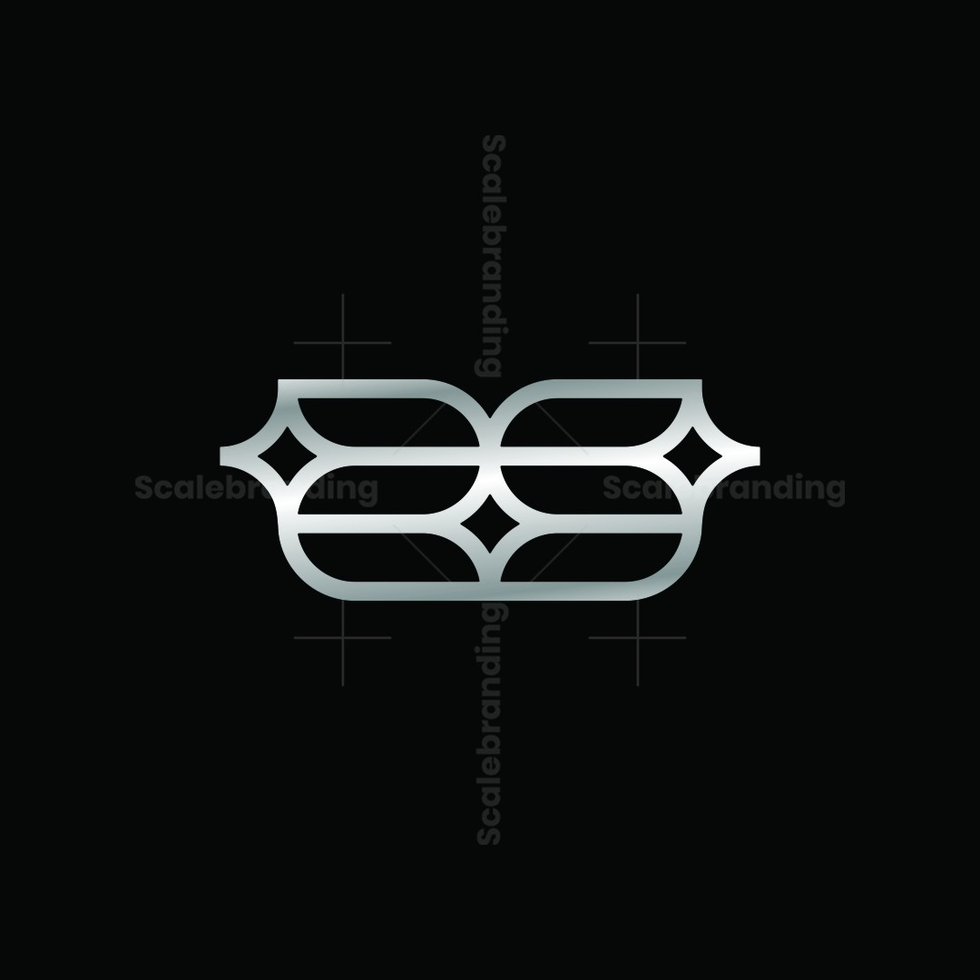 double s sparkle star logo | Scalebranding