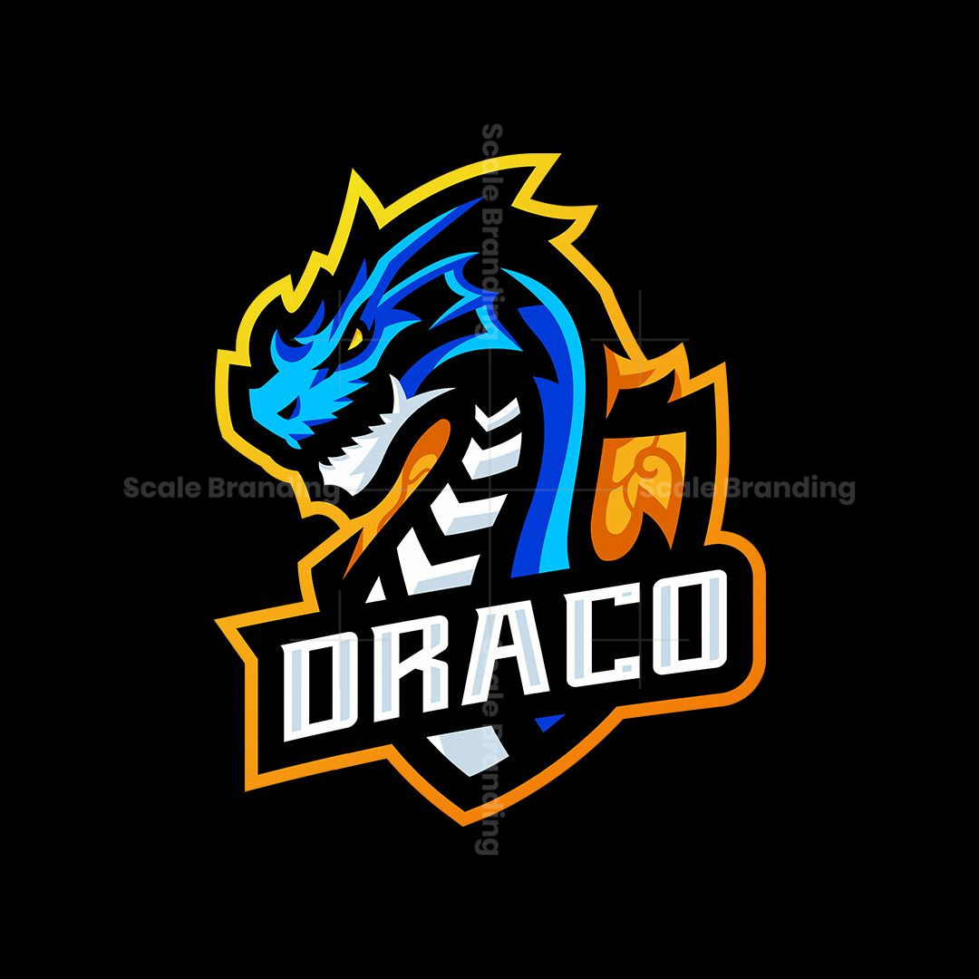 DRACO MASCOT LOGO | Scalebranding
