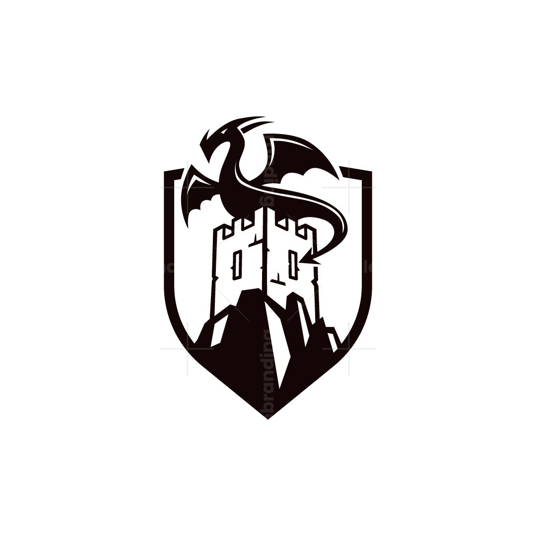 Dragon Castle Logo | Scalebranding