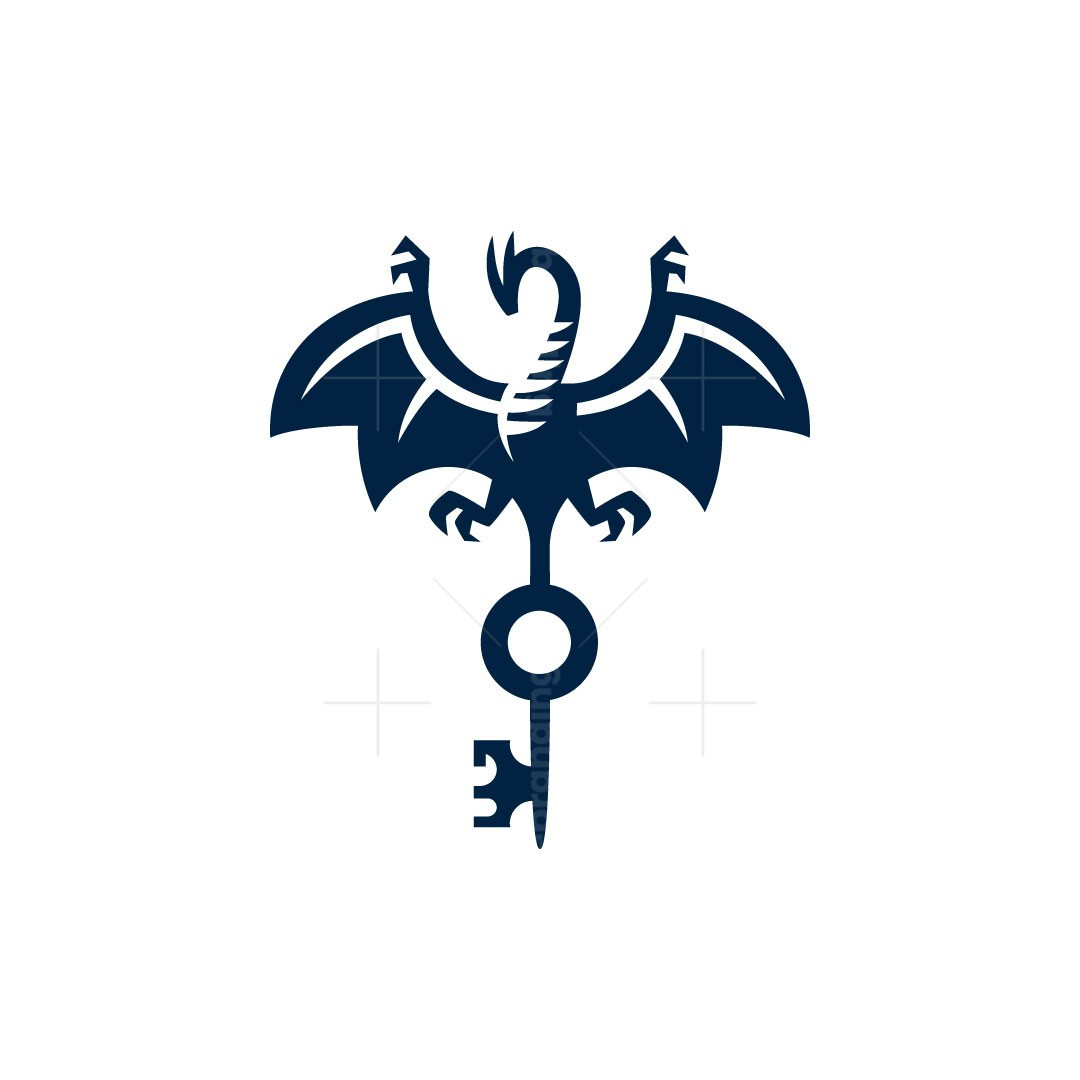 Dragon key logo | Scalebranding